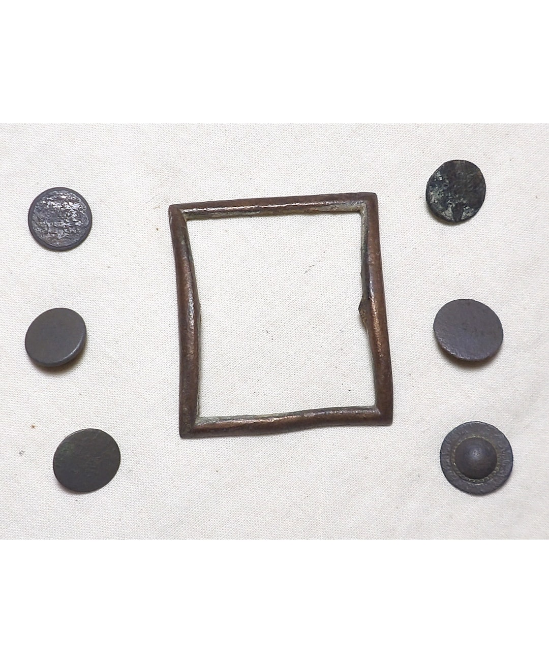 Colonial Shoe Buckle & Artifacts - 1700’s -yorktown – Williamsburg ...