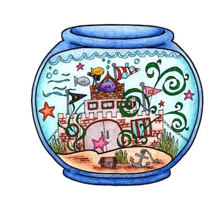 fish in teapot coloring pages