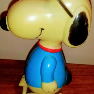 Vtg Snoopy Ramp Walker Wind Up Toy Peanuts Collectible UFS | Etsy
