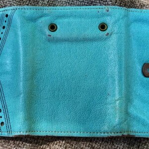 Vintage Princess Gardner Key Guard Turquoise Baby Blue Threaded Accent ...
