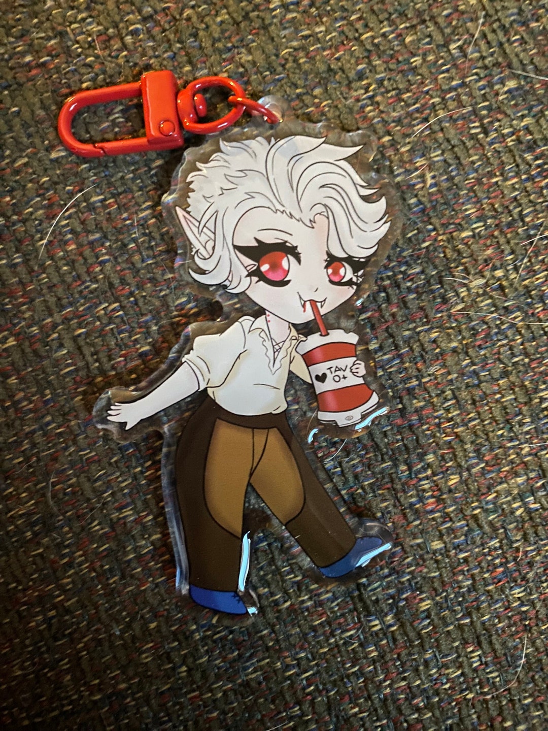 Astarion 3.5 Acrylic Keychain - Etsy