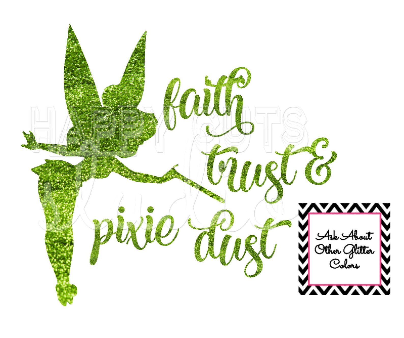 Faith Trust and Pixie Dust Tinkerbell Disney Peter Pan - Etsy