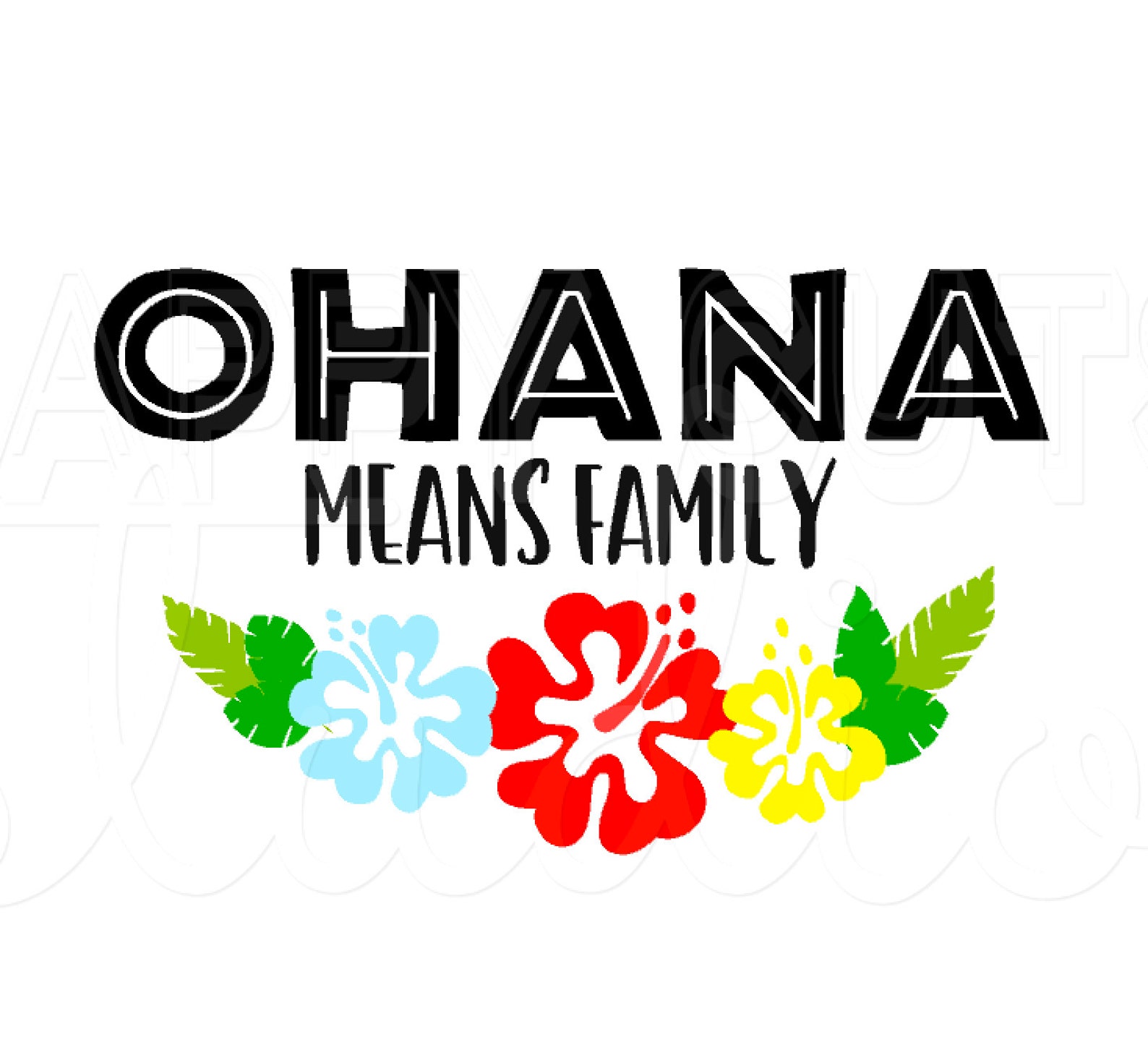 Ohana Means Family Lilo and Stitch Disney World Vacation | Etsy