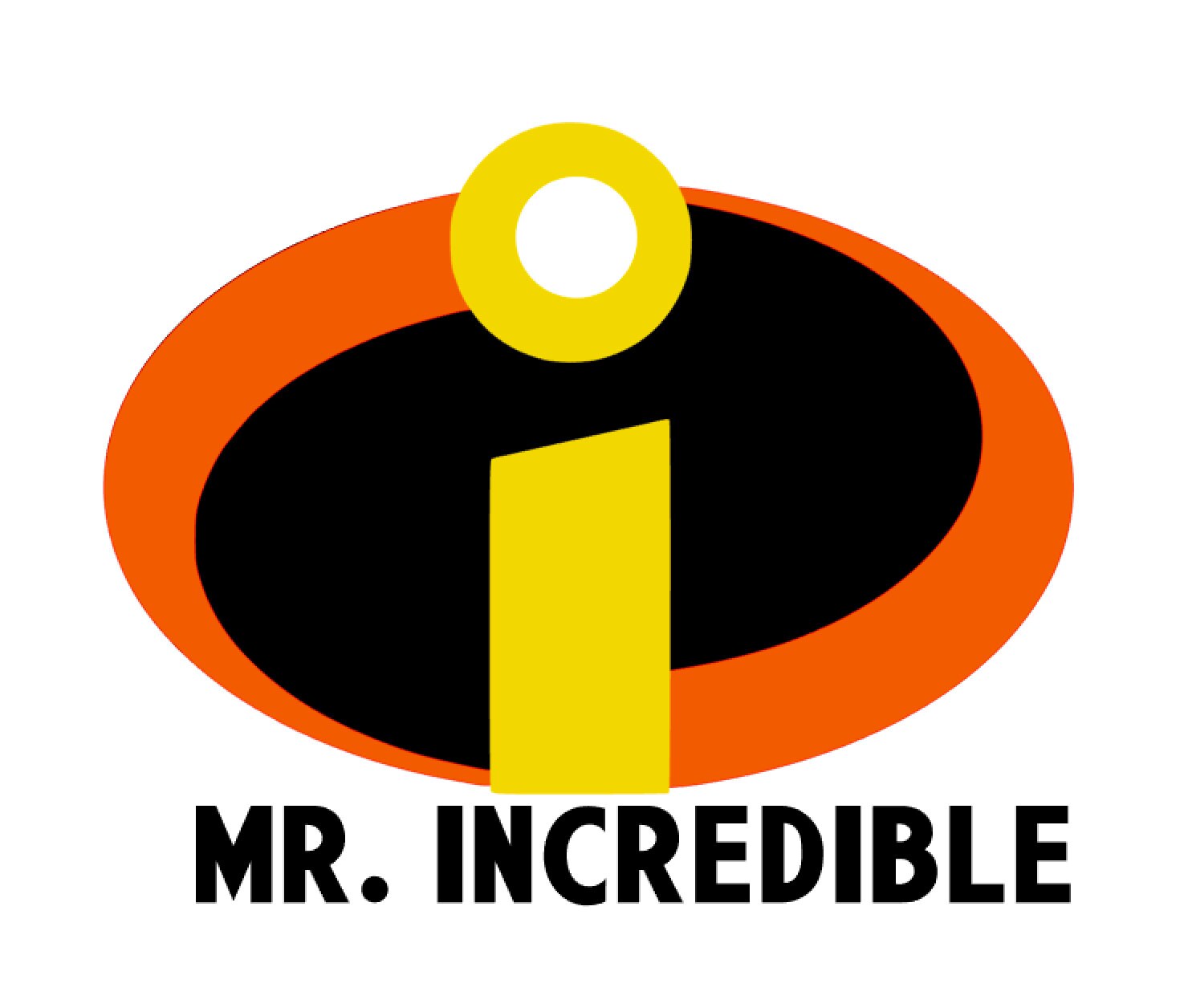 Mr. Incredible Mrs. Incredible Decal / Iron on Vinyl Decal | Etsy