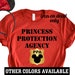 Princess Protection Agency Badge Mickey Mouse Disney Iron on Decal ...