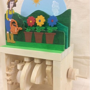 Automaton (mechanical Toy) “the Patient Gardener” - Etsy