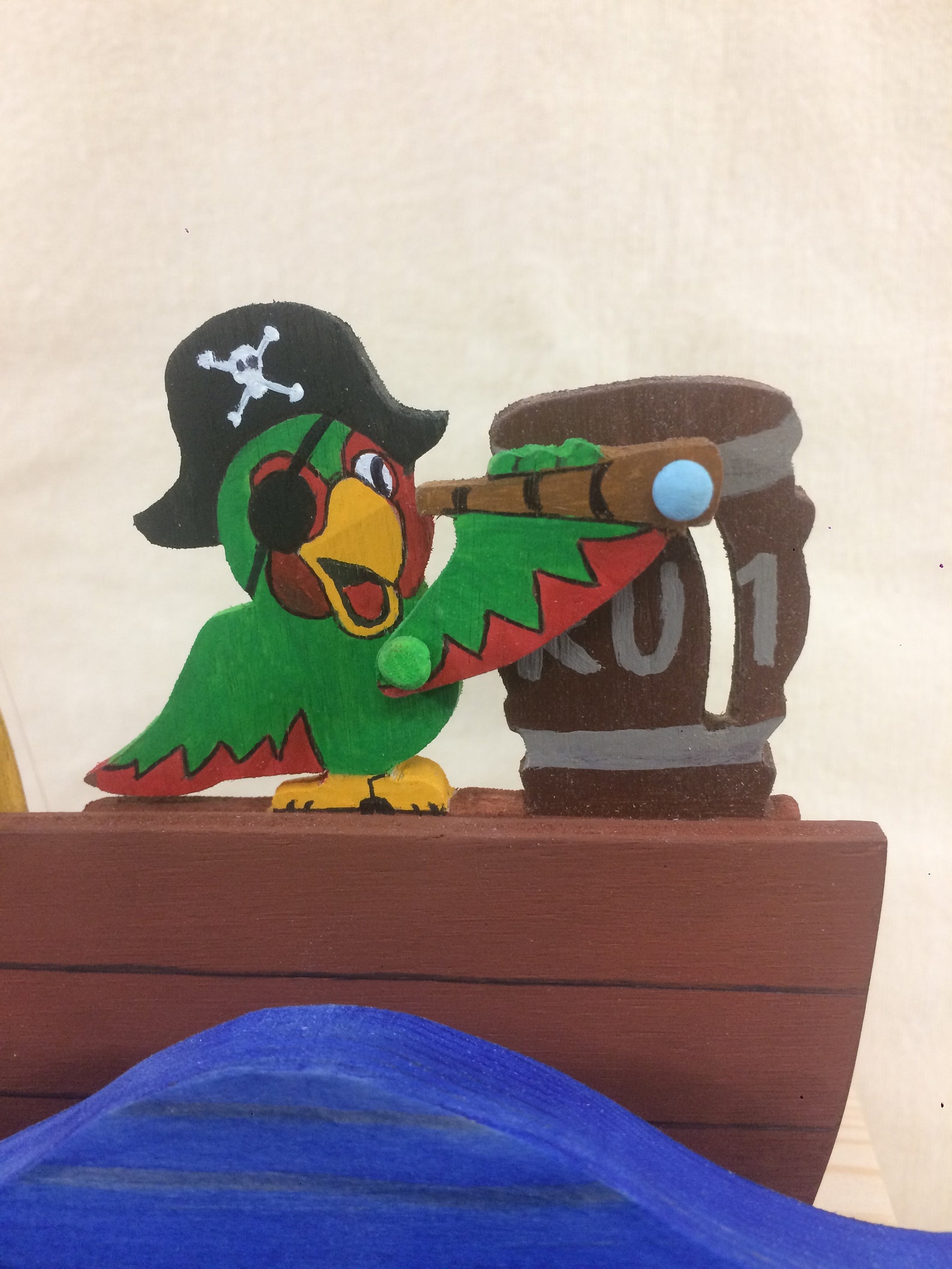 Automaton (mechanical Toy) "the Pirate Cat" - Etsy