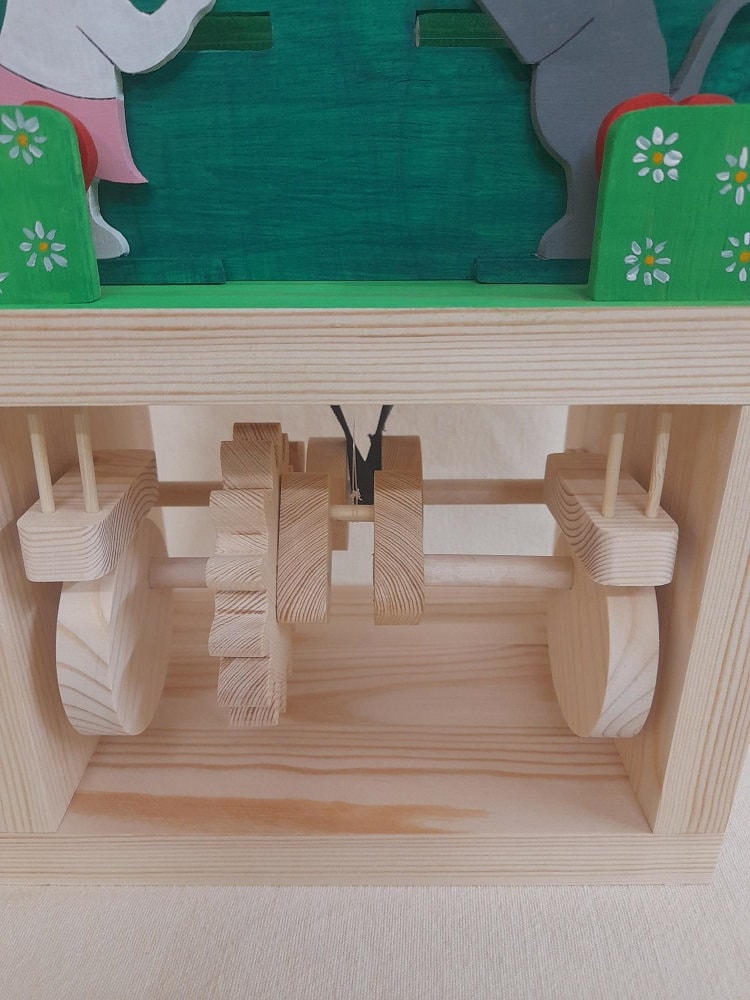 Automaton (mechanical Toy) "just Two Mice in Love" - Etsy