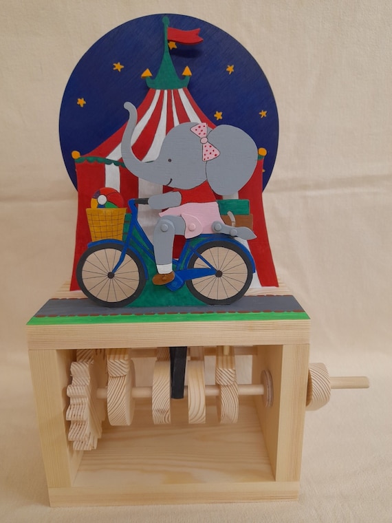Automaton mechanical Toy escape From the Circus - Etsy