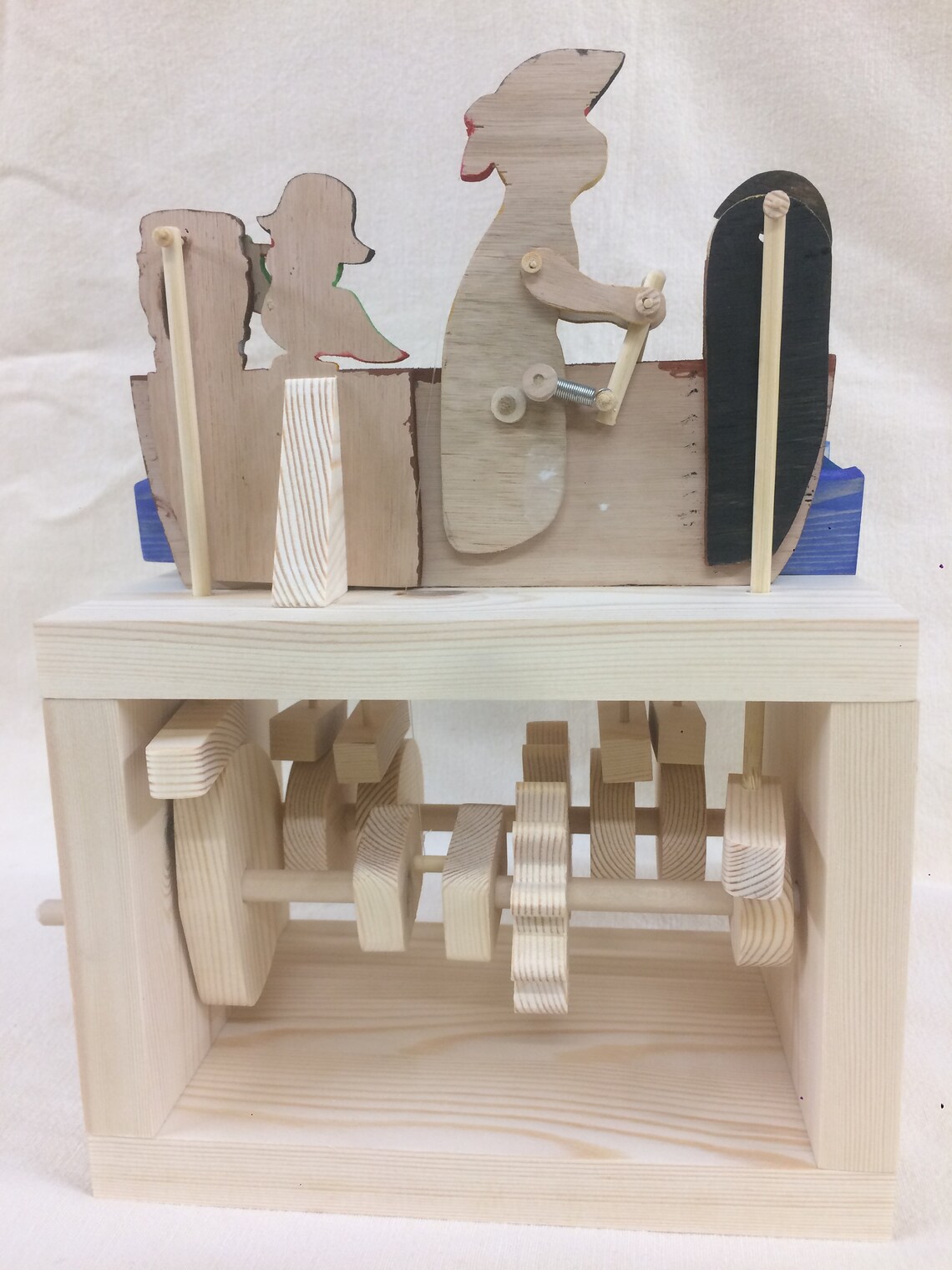 Automaton (mechanical Toy) "the Pirate Cat" - Etsy