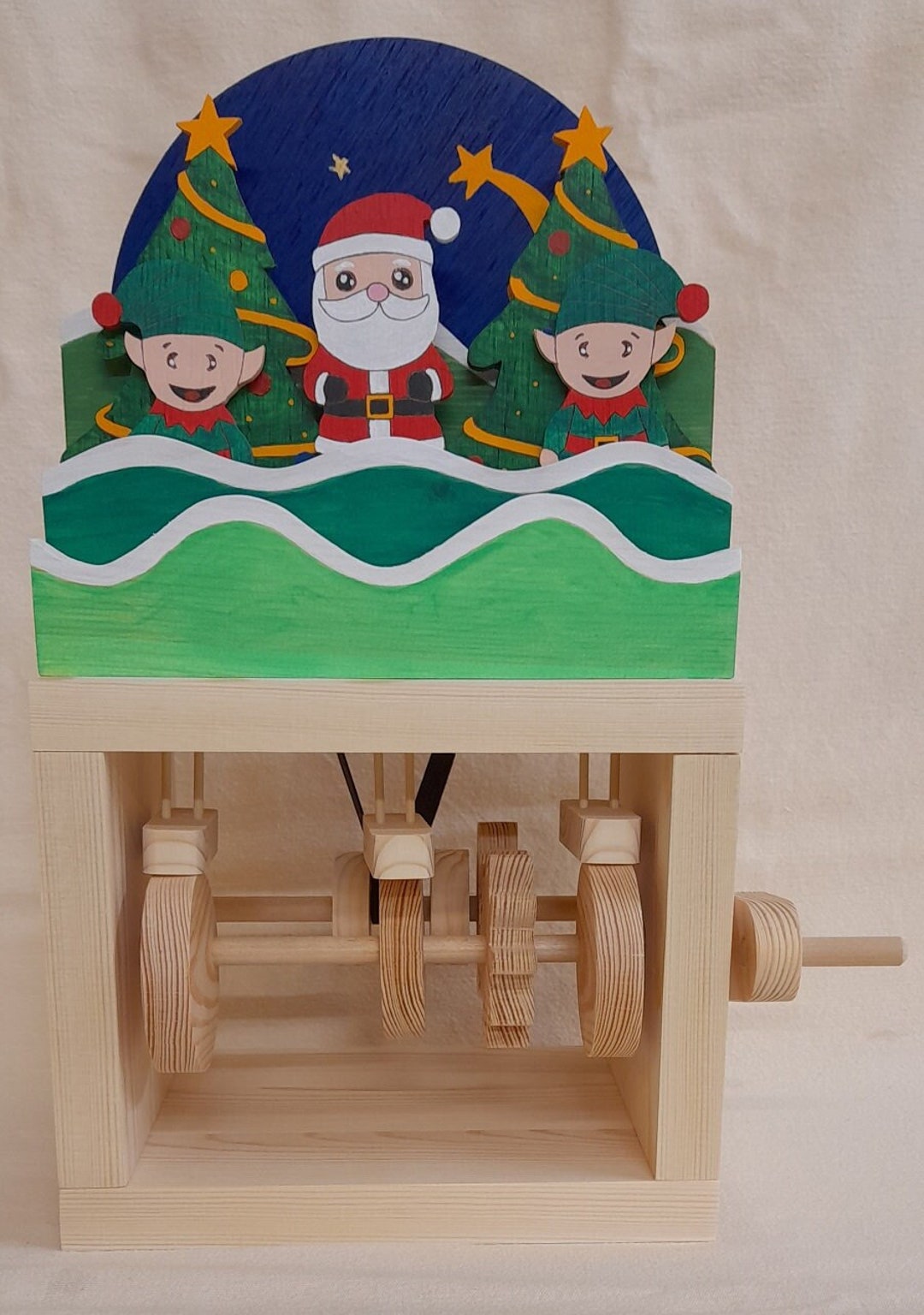 Automaton (mechanical Toy) "merry Christmas!" - Etsy