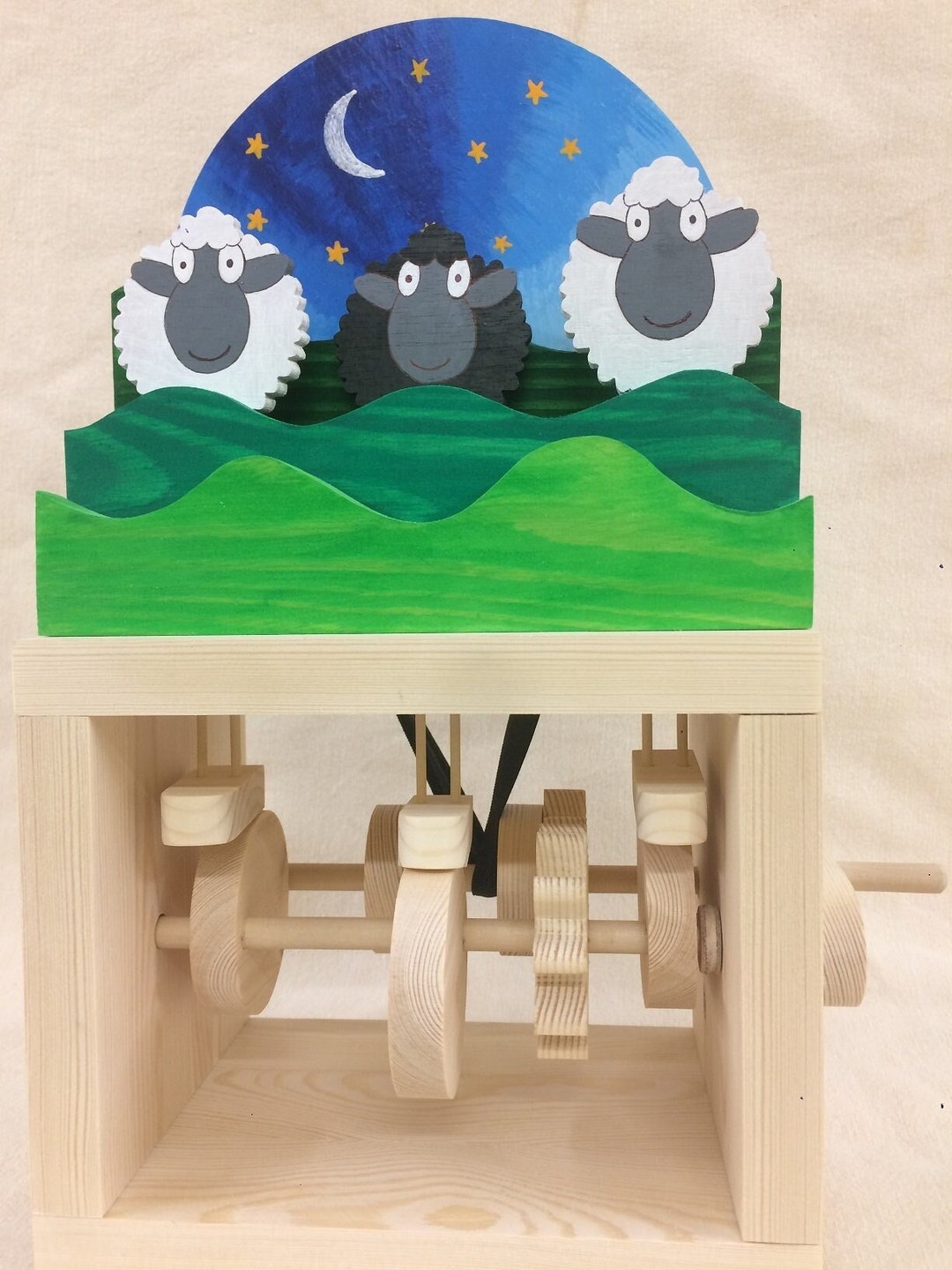 Automaton (mechanical Toy) "the Dancing Sheep" - Etsy UK