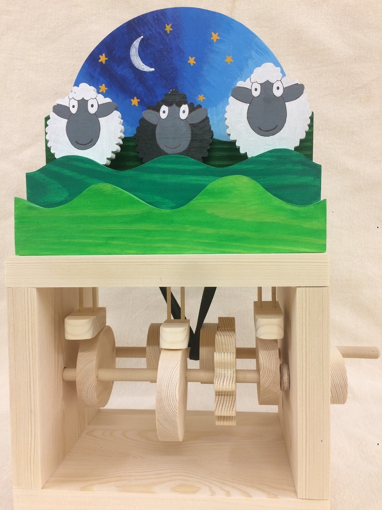 Automaton (mechanical Toy) "the Dancing Sheep" - Etsy