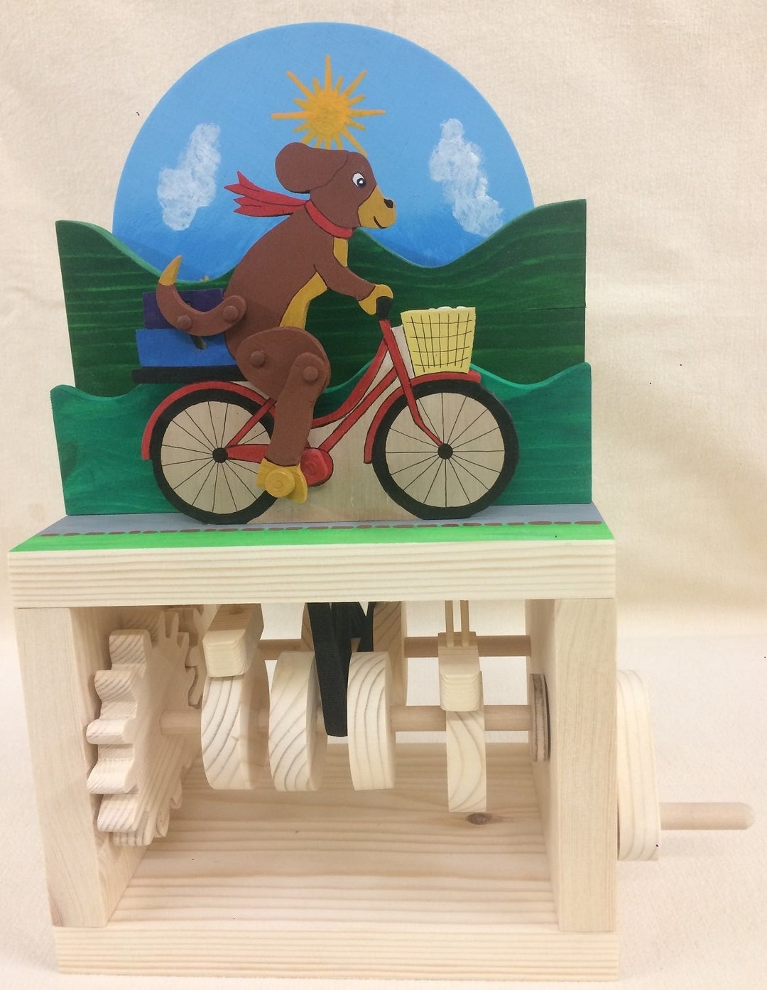 Automaton (mechanical Toy) "the Explorer Dog" - Etsy