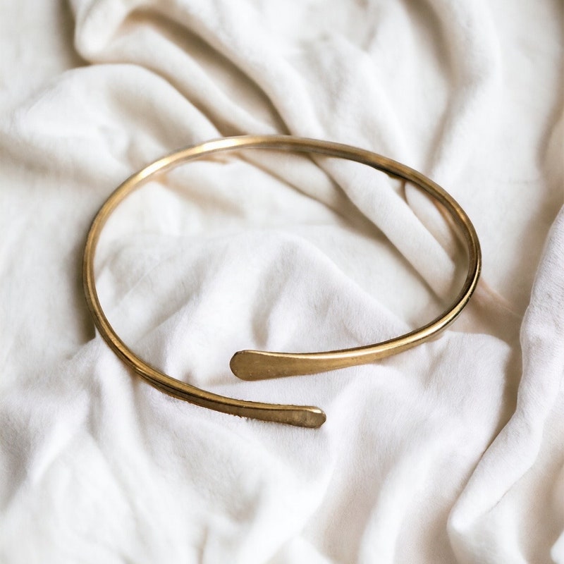 Solid Brass Bracelet - Etsy