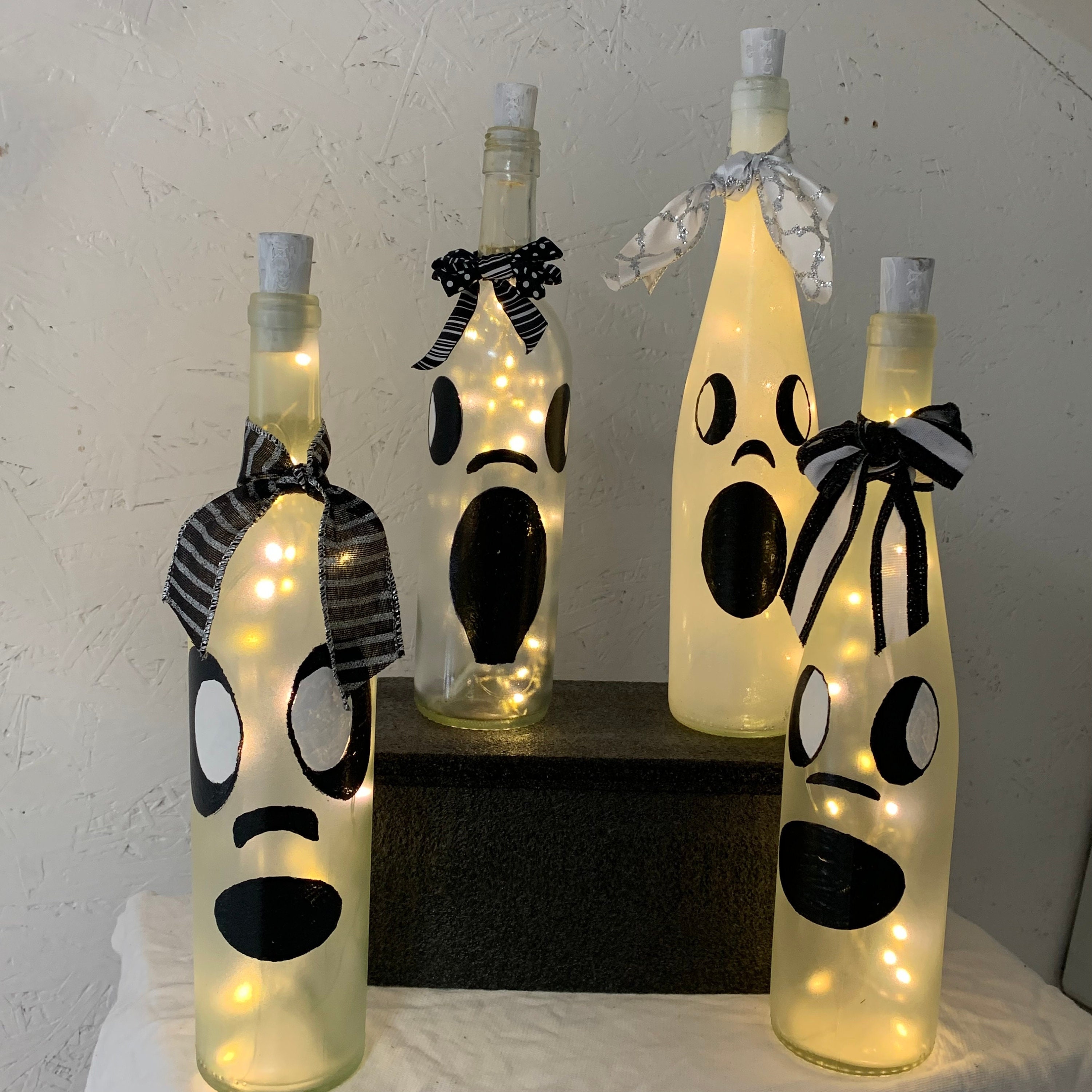 Ghost Wine Lights - Etsy