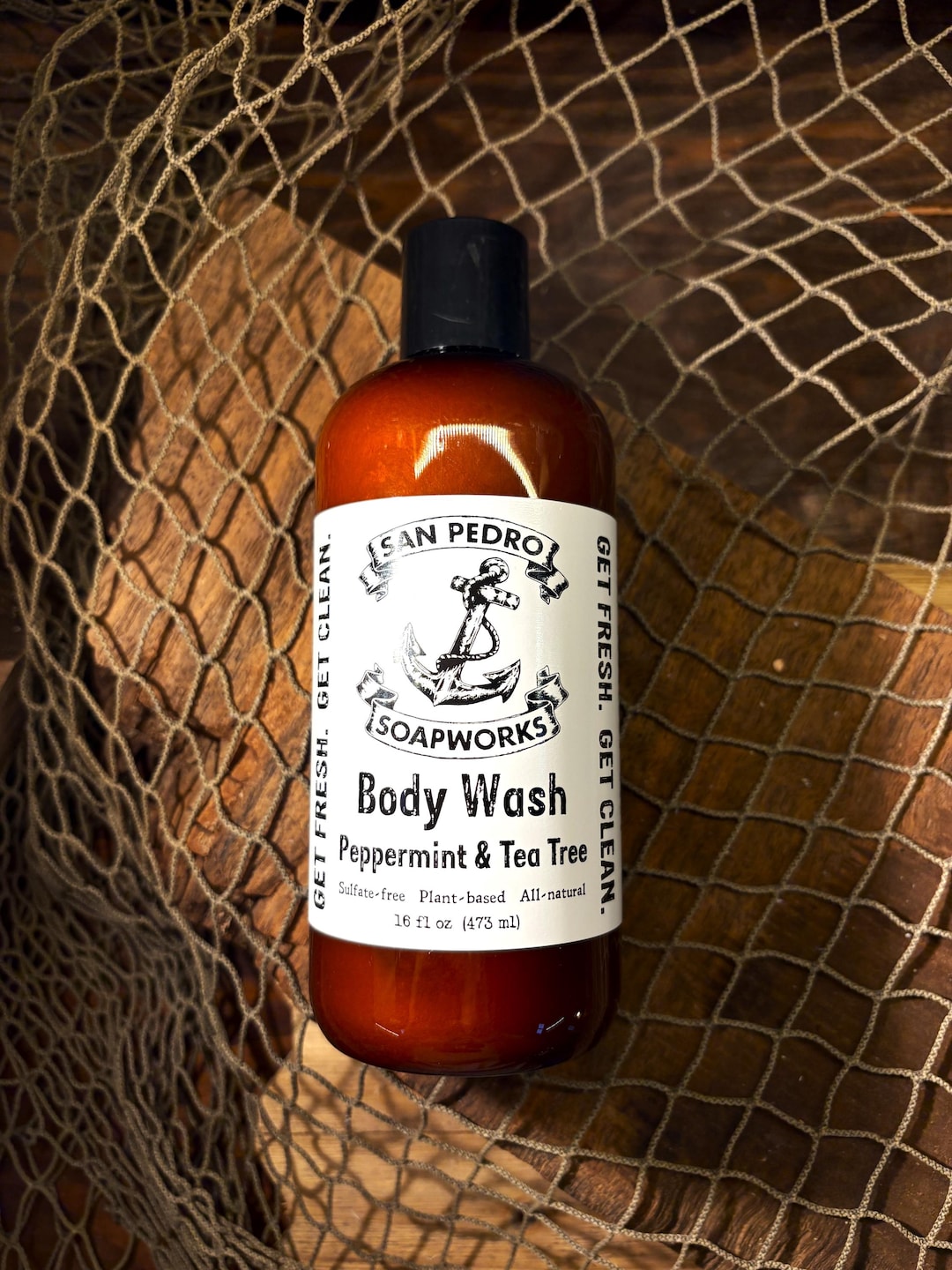 Peppermint Tea Tree Body Wash - Etsy