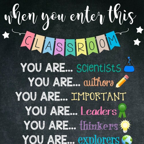 Teaching Poster Inspirational All Subjects Poster for - Etsy