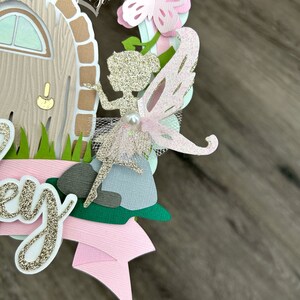 Enchanted Garden Theme Cake Topper, Fairy Theme Birthday, Enchanted ...