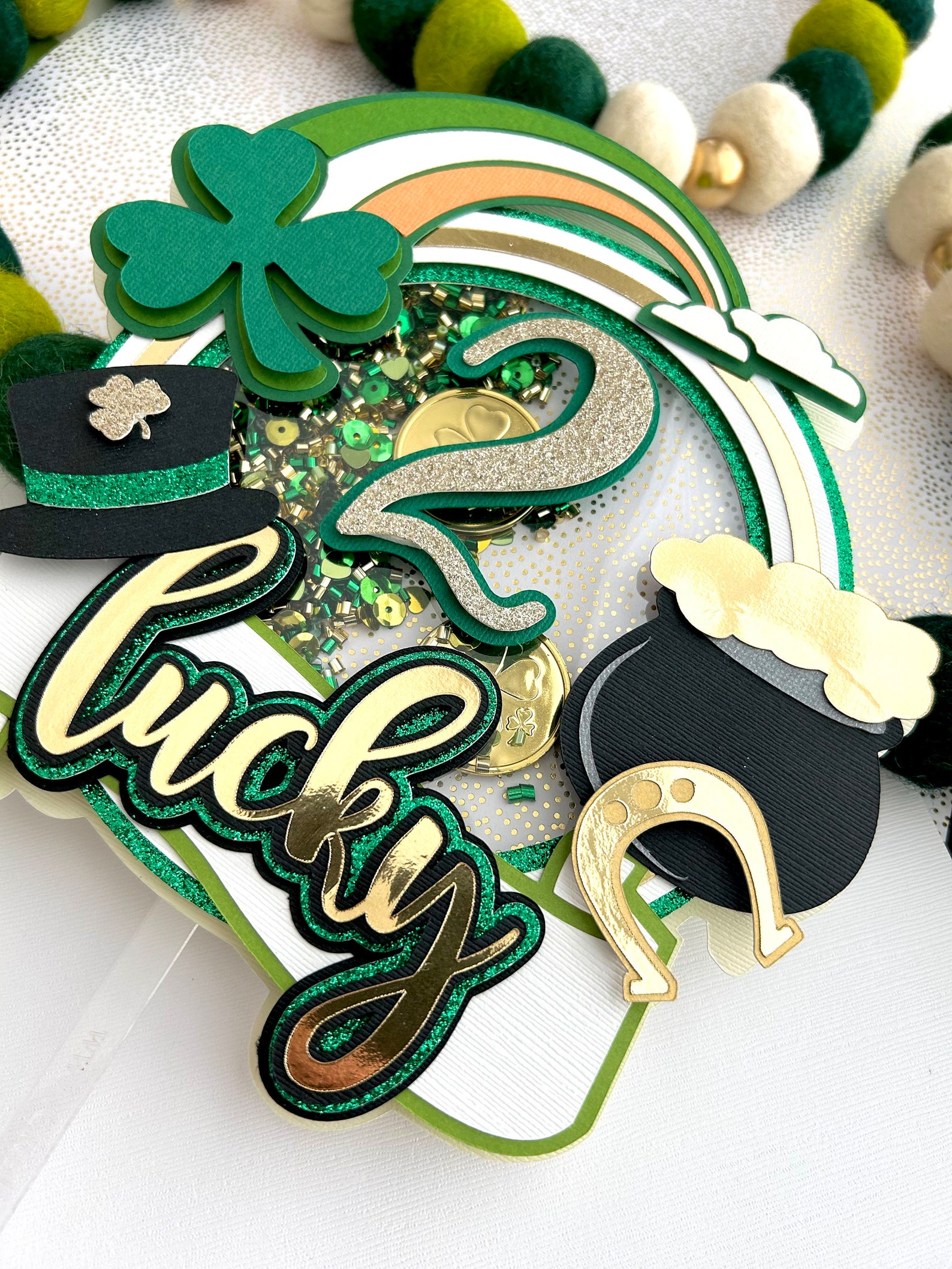 Lucky One Cake Topper St Patricks Day Cake Topper St - Etsy