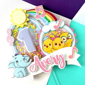 Cánticos Cake Topper: Singing Birds Party Decor - Etsy