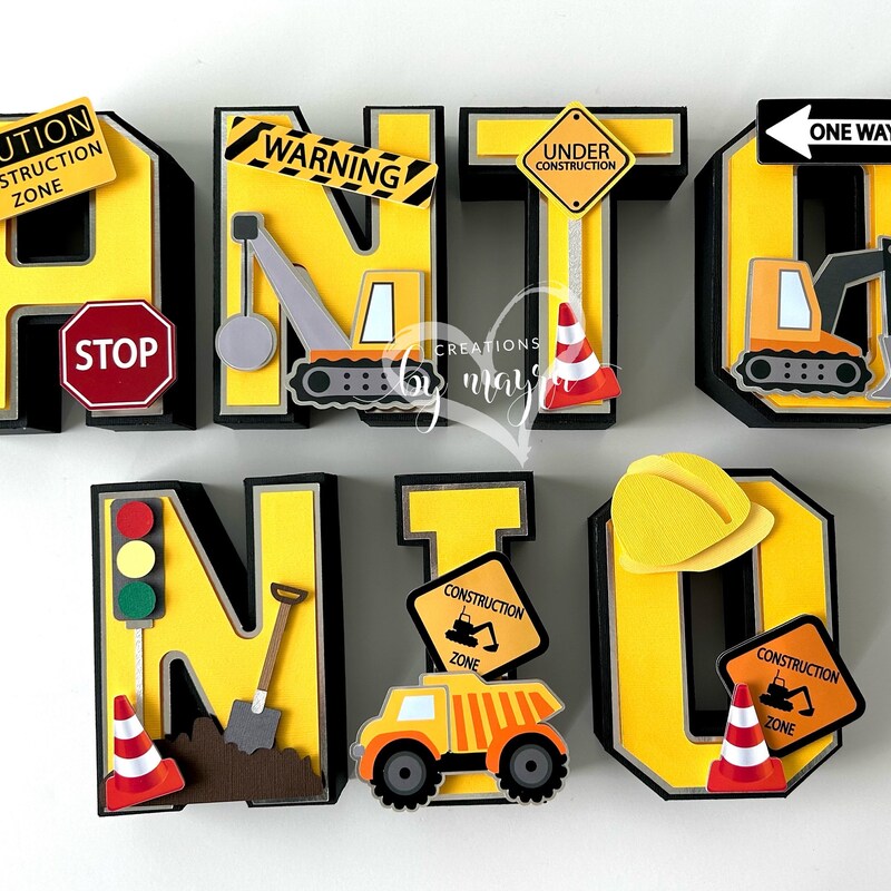 Construction Theme - Etsy