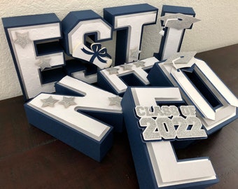 Graduation 3D Letter - Etsy
