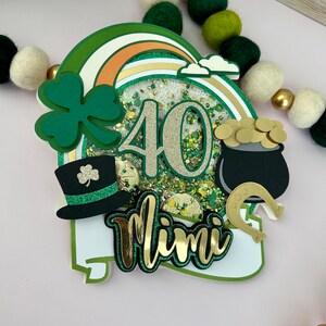 Lucky One Cake Topper, St Patricks Day Cake Topper, St Patricks ...