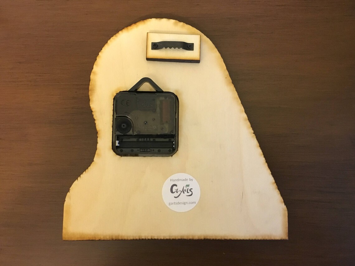 Piano Clock / Music Wall Clock / Wood Clock / G.arts / Garts - Etsy