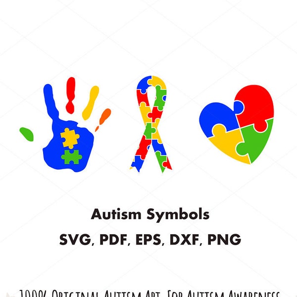 Autism Logo - Etsy