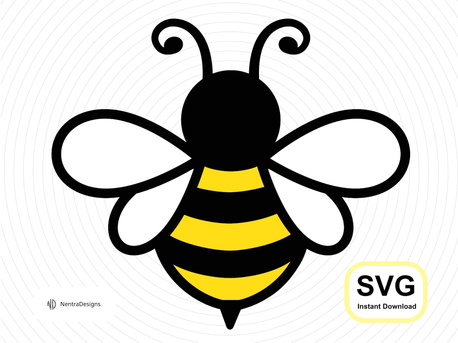 Cute Bee SVG on Clear Background, Bumblebee, Honeybee, Iron on Shirt ...