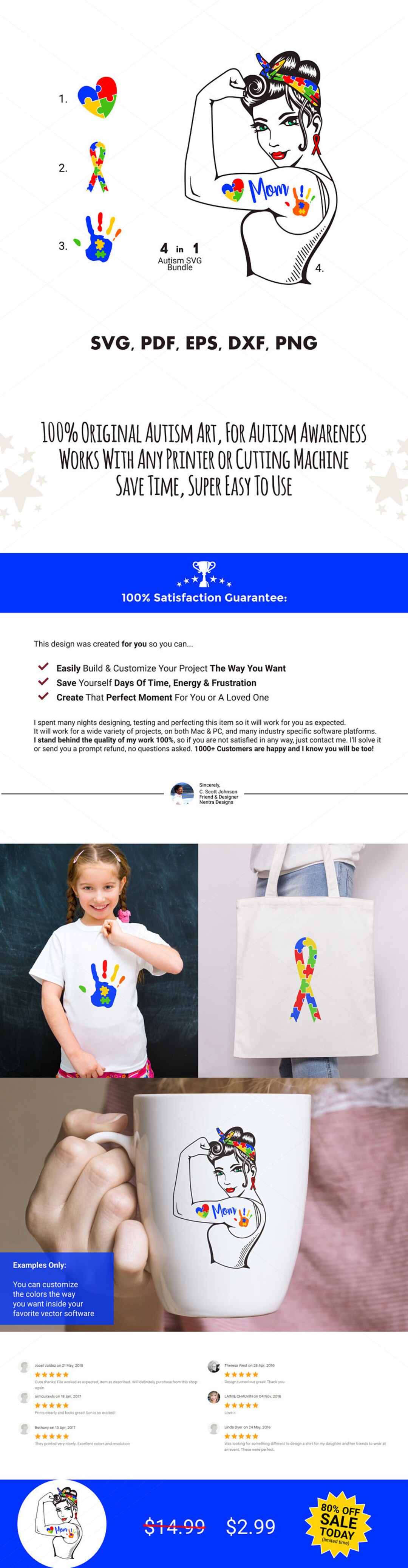 Autism SVG, Autism Mom SVG, Autistic Child SVG Autism Awareness Ribbon ...