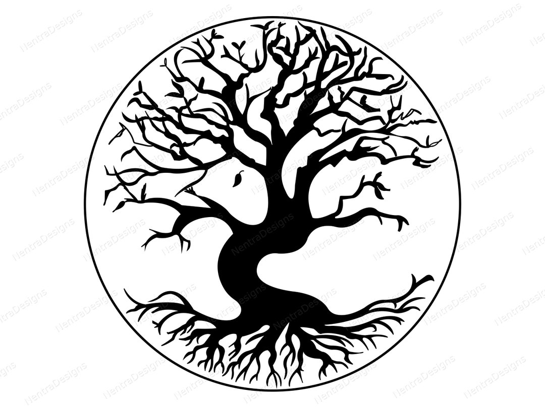 Tree of Life SVG, Png, Jpeg, Pdf, Dxf, Instant Download, Vector Clip ...