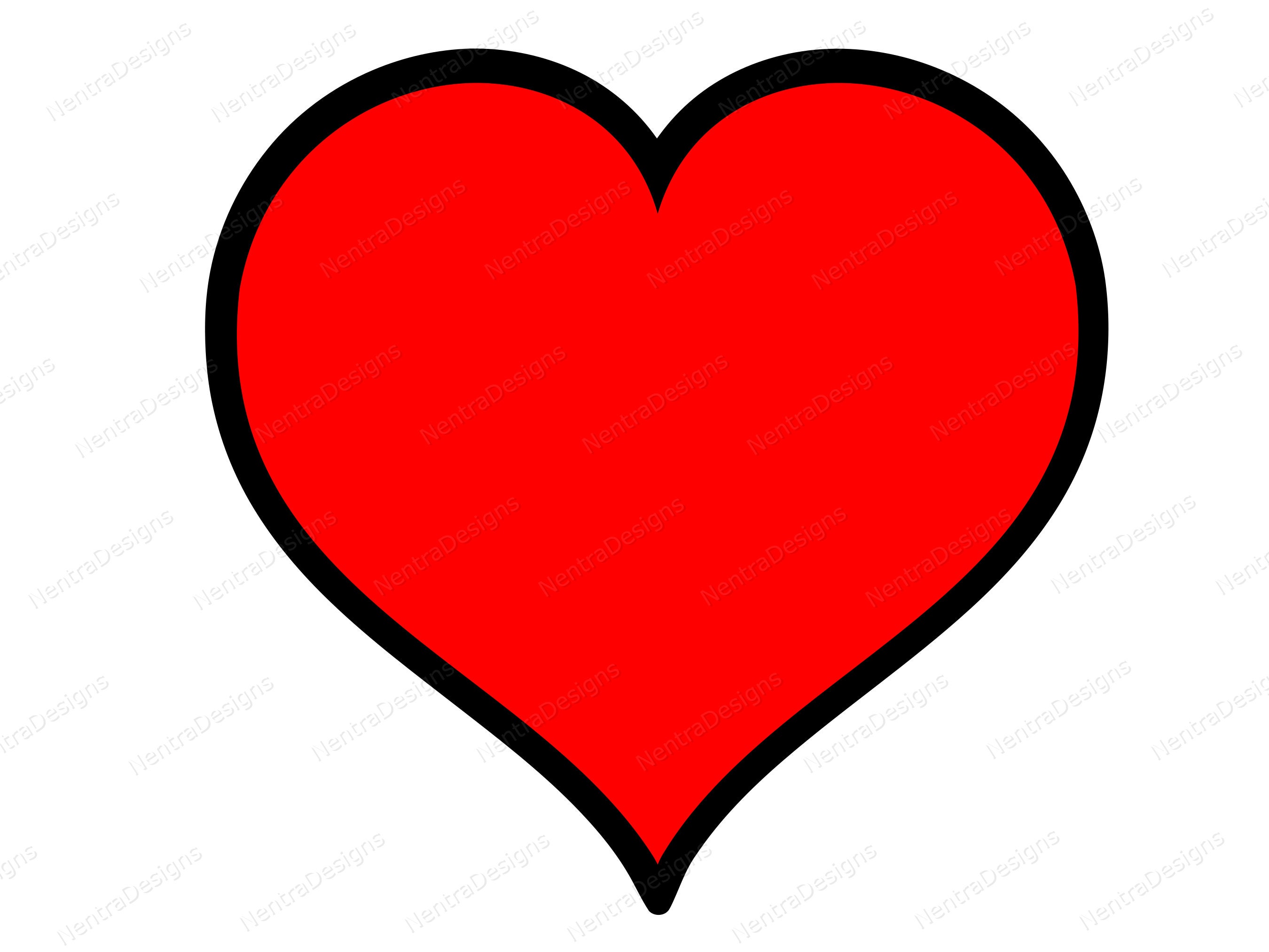 Perfect Heart Shape SVG Layereddigital Download SVG, Png, Jpeg, Pdf ...