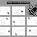 Bee Path Bundle SVG PNG File, Dotted Lines, Dashed Lines, Bumblebee Svg ...