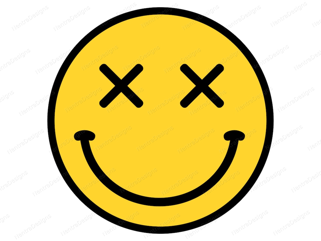 Perfect Smiley Face Happy Smiling Star Eyes Emoji SVG, Png, Jpeg, Pdf ...