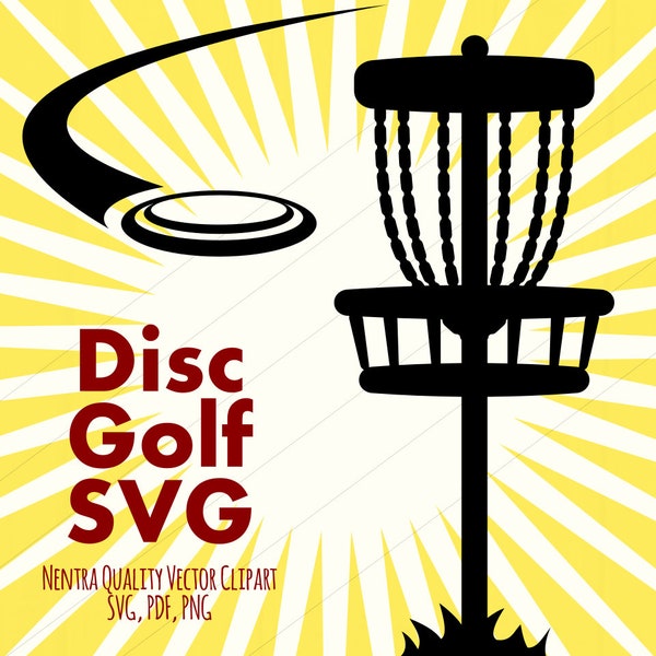 Free Disc Golf Svg - Etsy