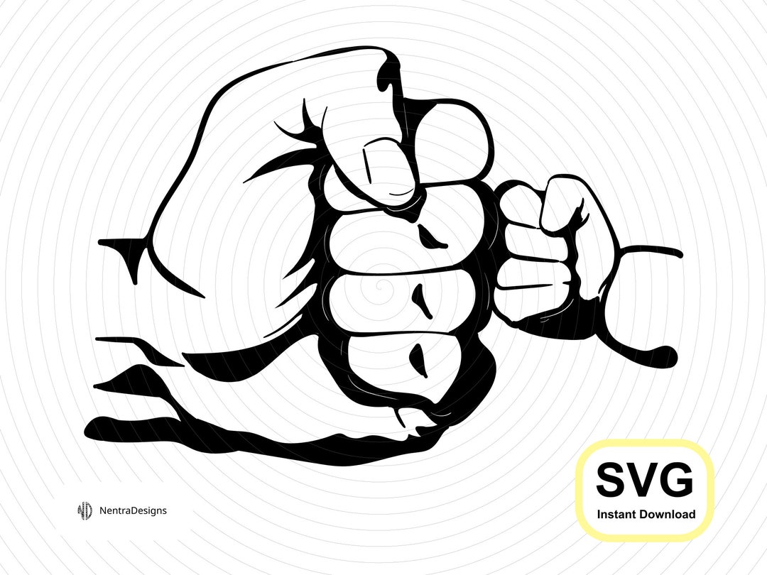 Fist Bump SVG, Baby Hands, Best Friends for Life, Father Mother, Boy ...