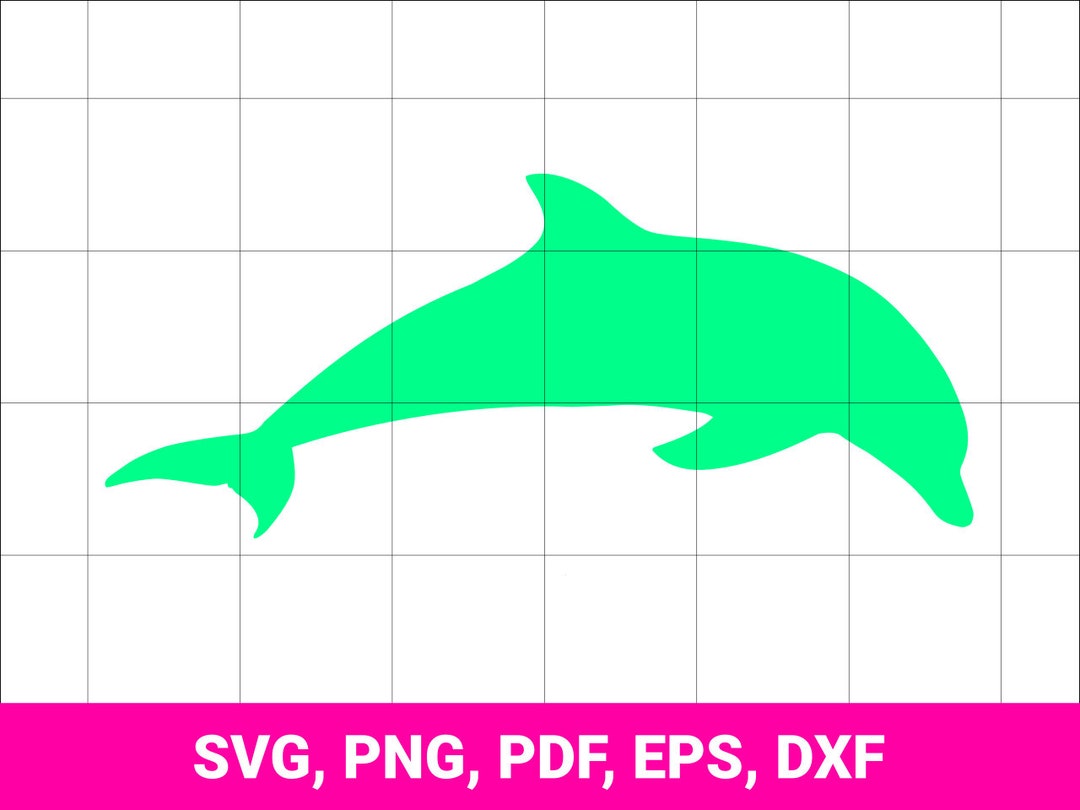 Dolphin SVG, Dolphin Clipart, Dolphin Vector Clip Art, Monogram Cut ...
