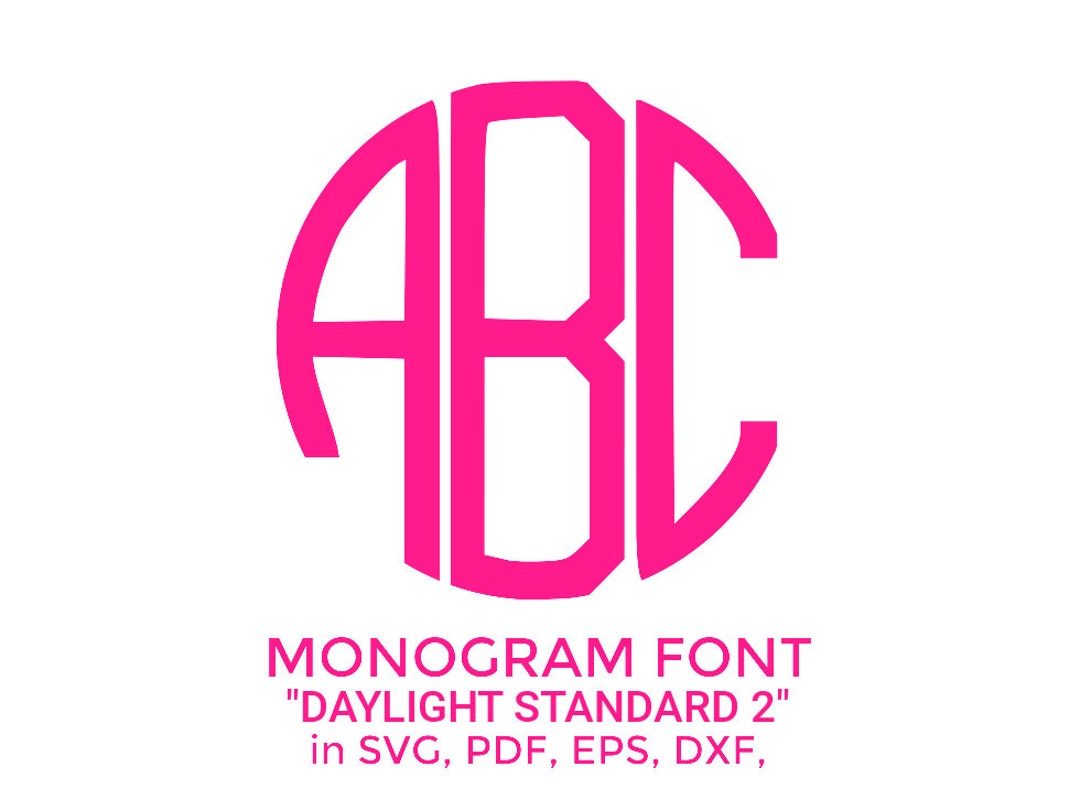 SVG Alphabet, daylight Standard 2 Bold Design, Thick Med Sans Serif ...