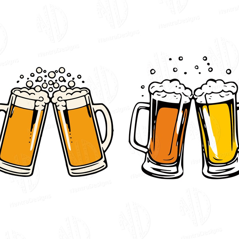 Cut Beer Glasses - Etsy