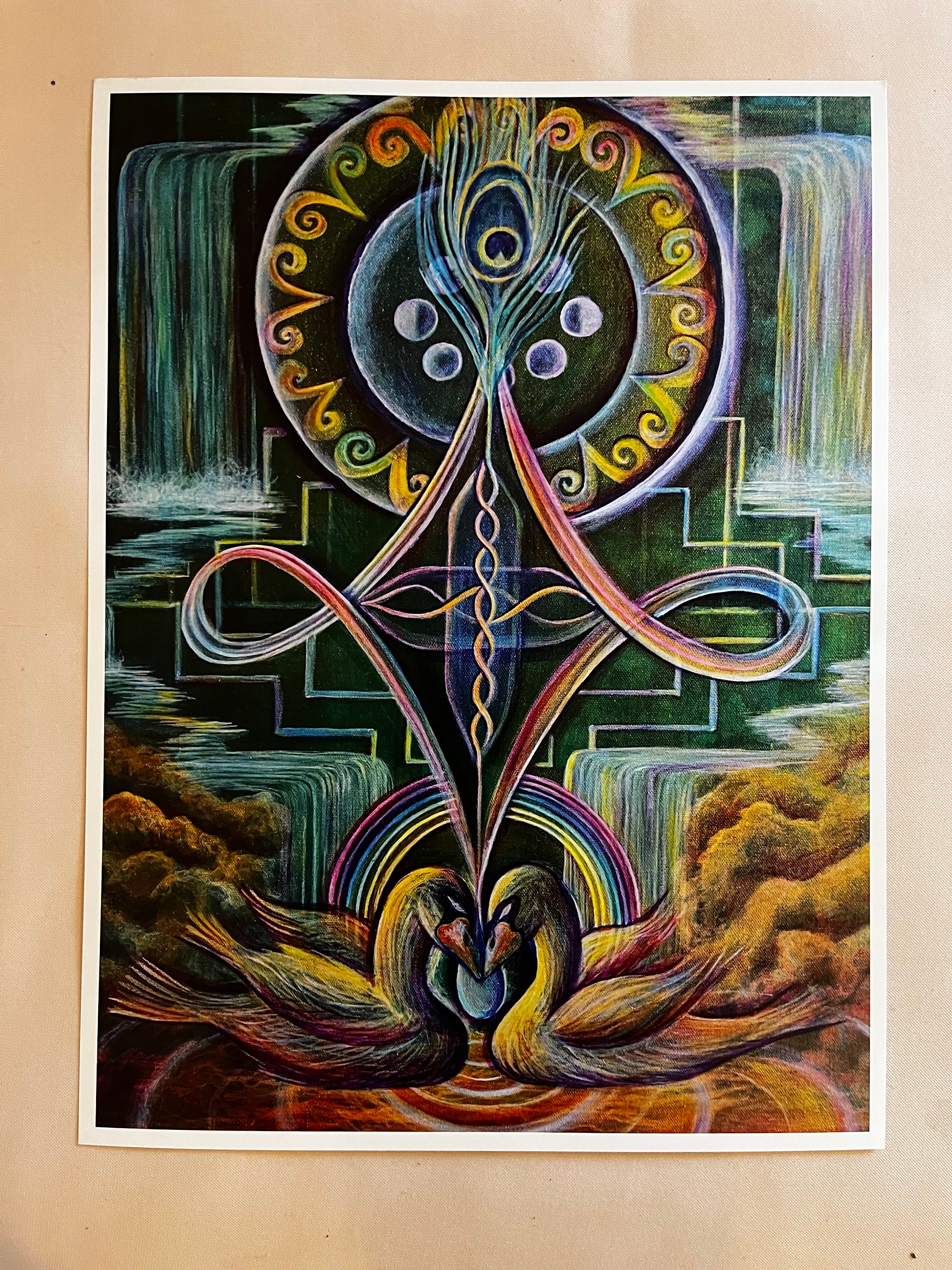Divine Union Visionary Art Print - Etsy