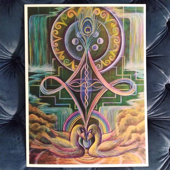 Divine Union Visionary Art Print - Etsy