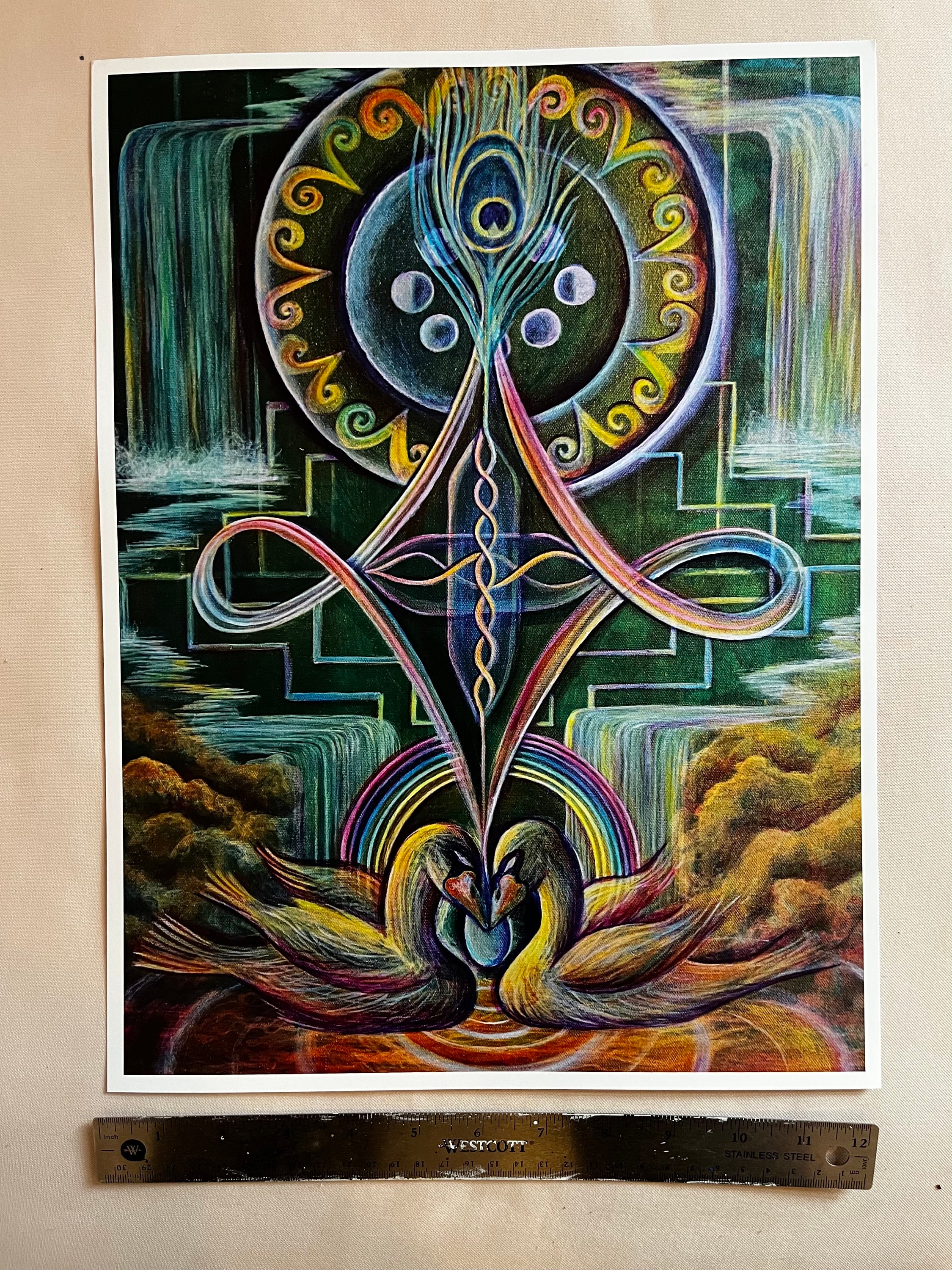 Divine Union Visionary Art Print - Etsy