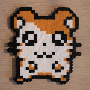 Hamtaro Pixel Art Bead Sprites From the Hamtaro Anime Series - Etsy