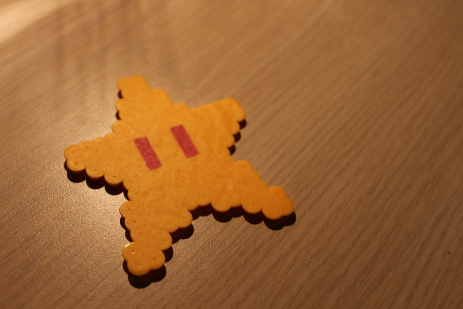 Super Star Pixel Art Bead Sprite from Super Mario Bros | Etsy