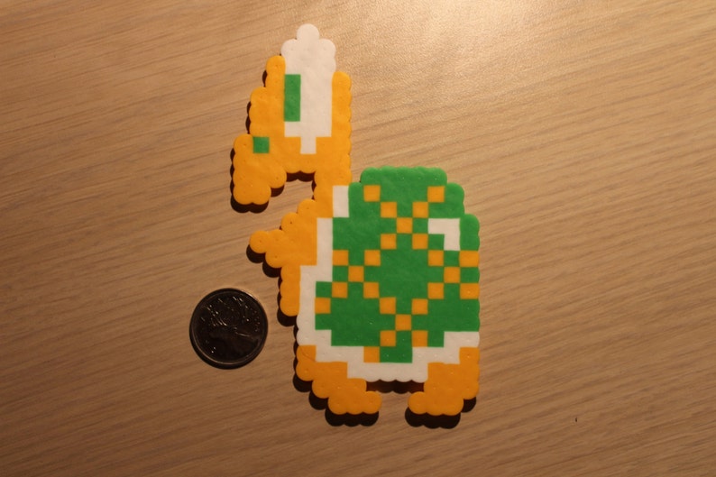 Koopa Troopa Pixel Art Bead Sprite From Super Mario Bros - Etsy