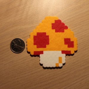 Mario Pilze Pixel Art Perle Sprites aus Super Mario Bros - Etsy.de