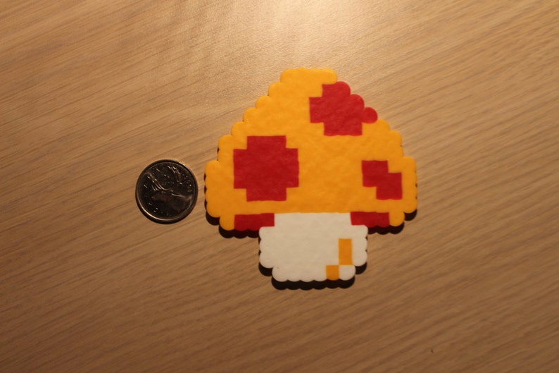 Mario Pilze Pixel Art Perle Sprites aus Super Mario Bros - Etsy.de