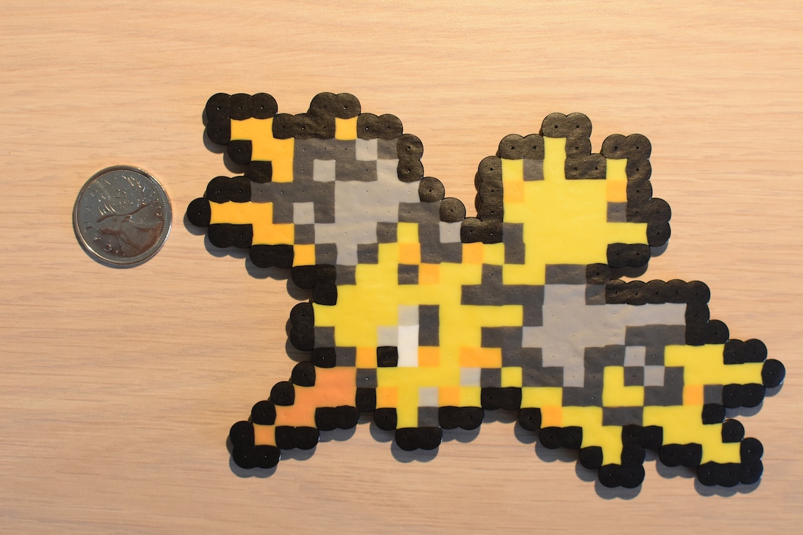 Legendary Birds Pixel Art Bead Sprites from the Pokémon Series | Etsy